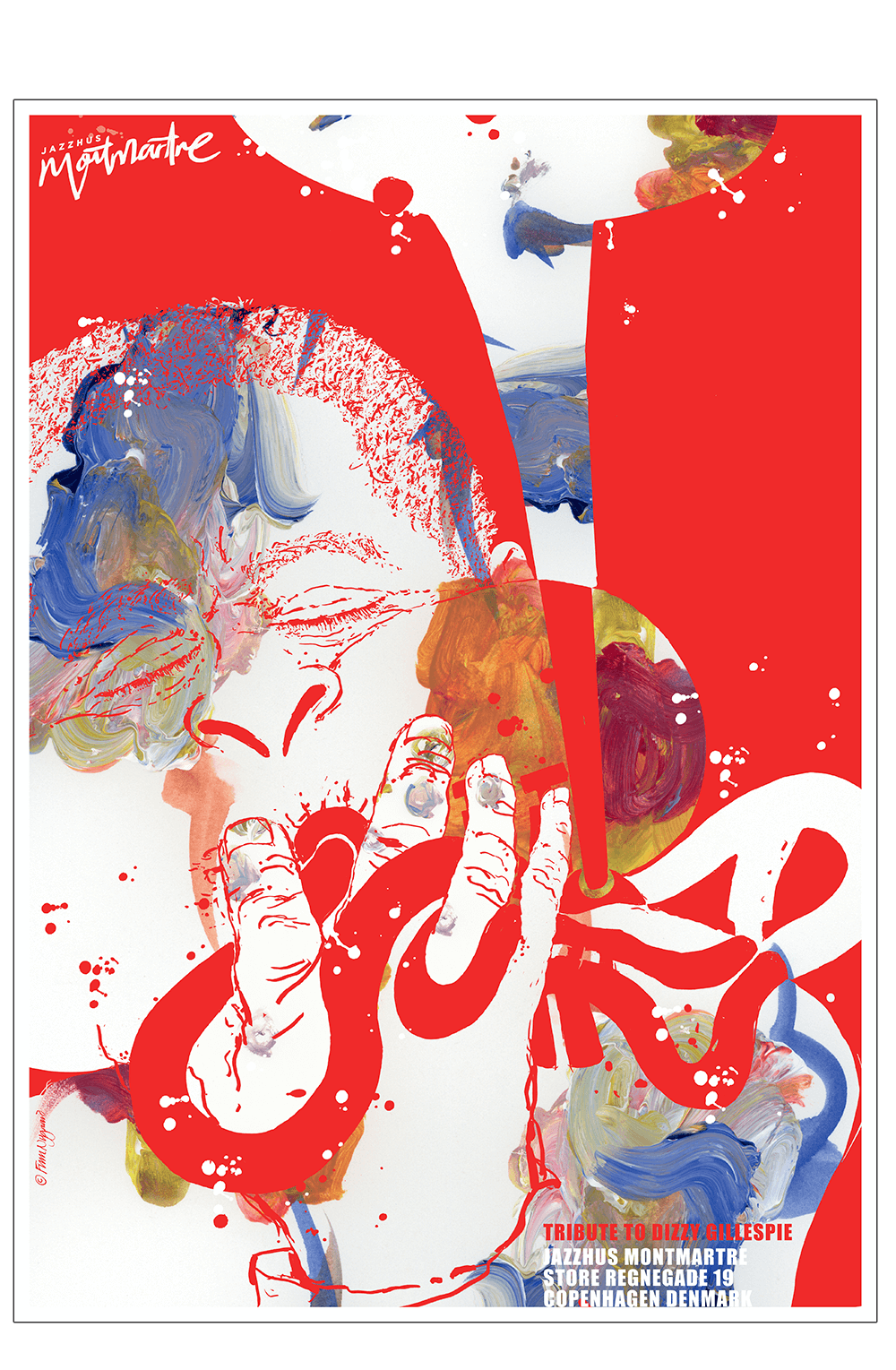 Steve Gadd - Jazzhus Montmartre | Finn Nygaard poster