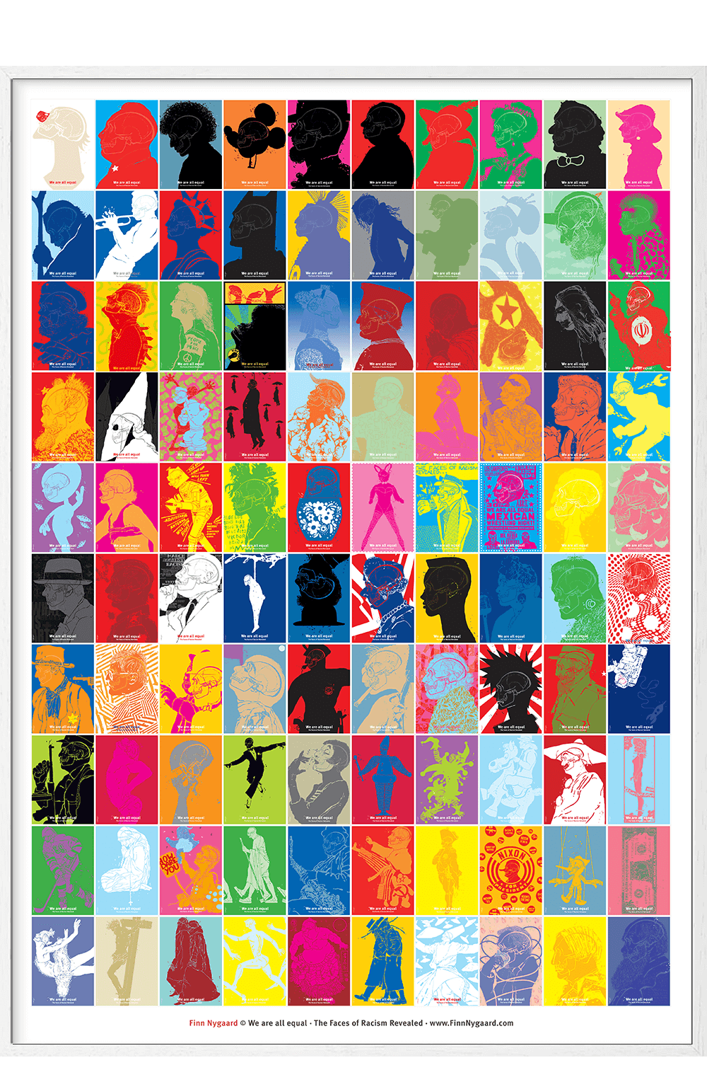 We are all equal - Plakater - Permild & Rosengreen