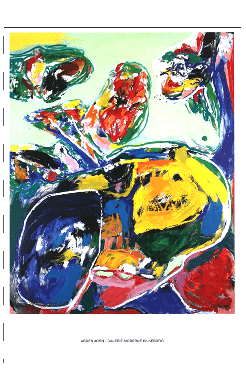 Picasso poster. Fiac 87 (50 x 80 cm.)