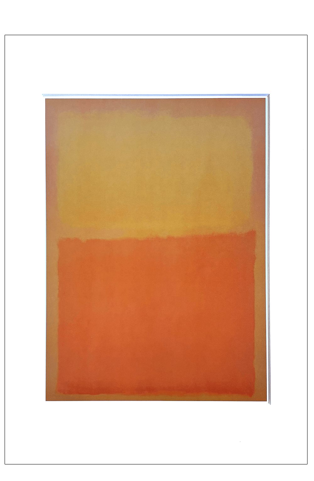 Mark Rothko. Orange and yellow. Incl. passepartout - Posters - Permild ...