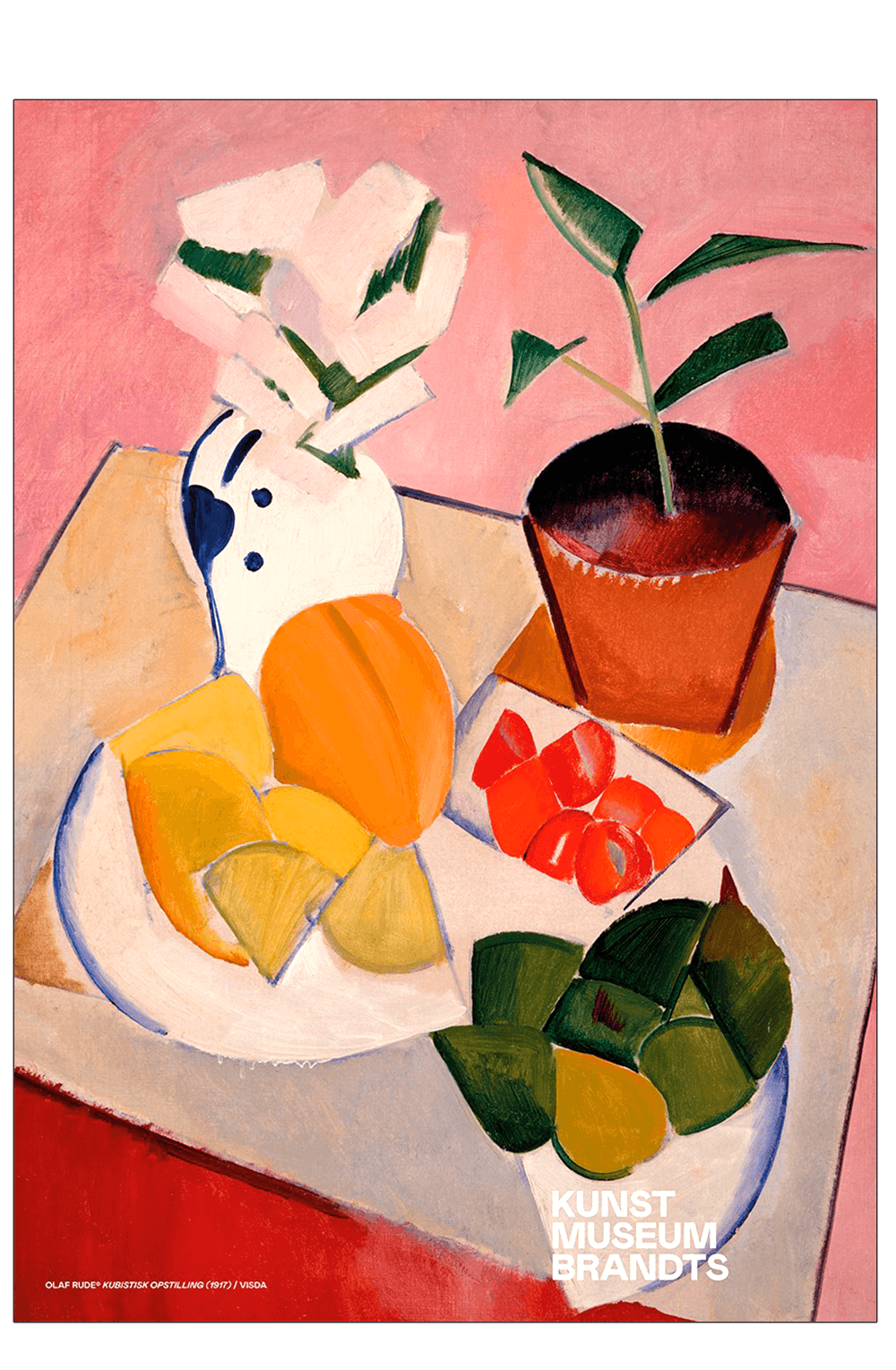 Poster with motif from Kunstmuseum Brandts. Tattoo in 50 x 70 cm.