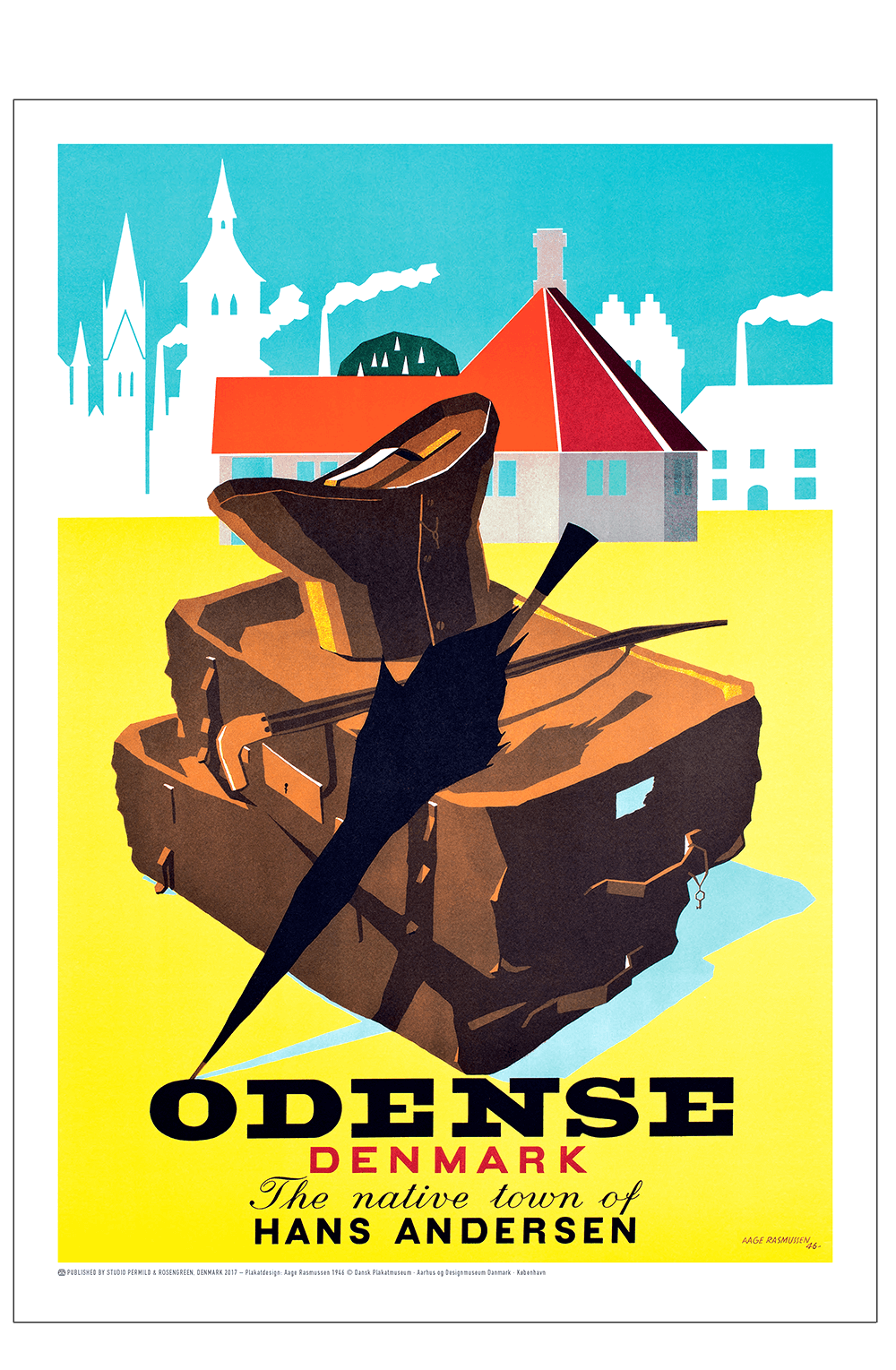 Rasmussen 4 Odense Denmark, 1946 - Posters - Permild & Rosengreen