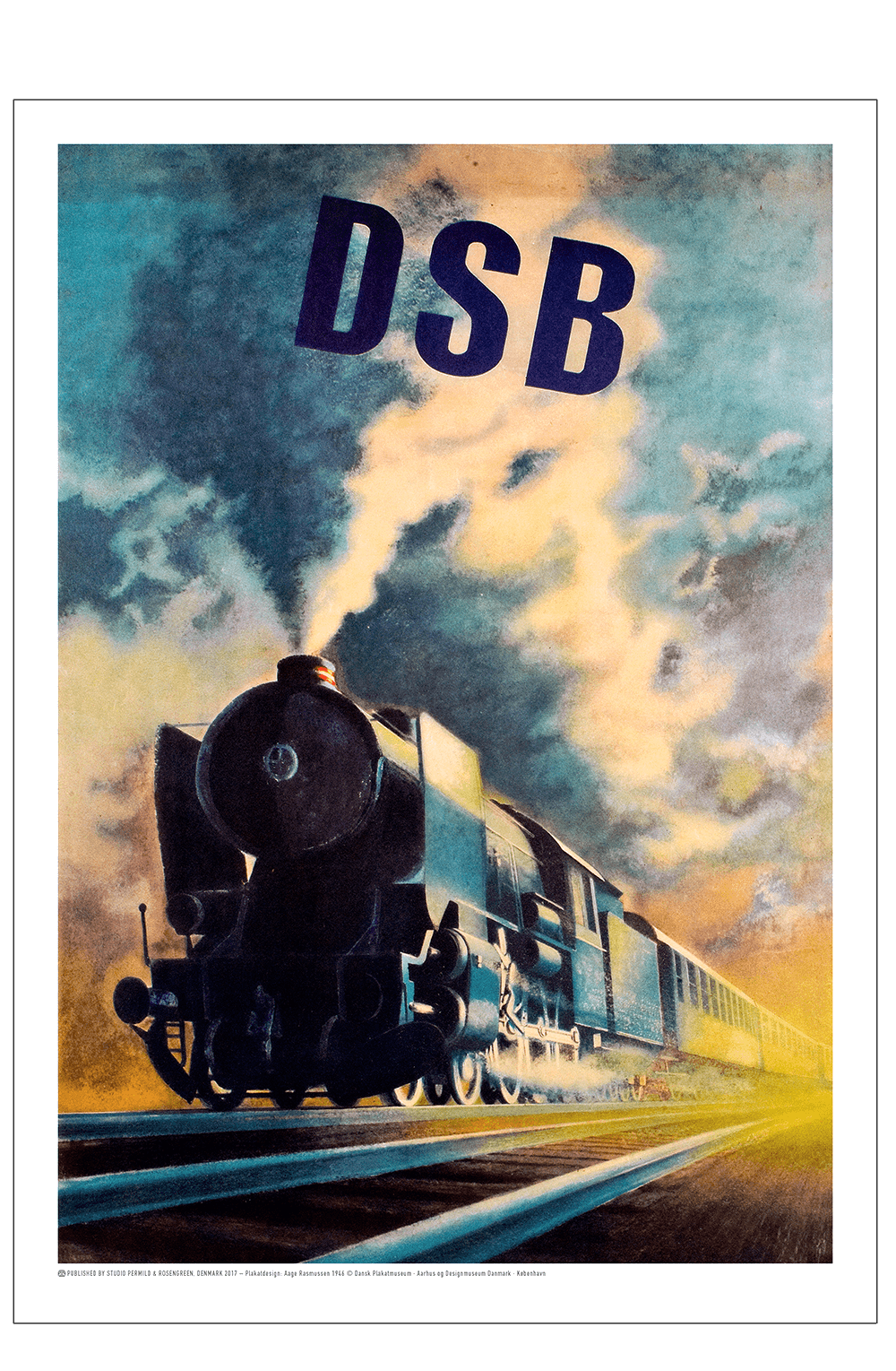 Rasmussen 10 DSB, 1950 - Posters - Permild & Rosengreen