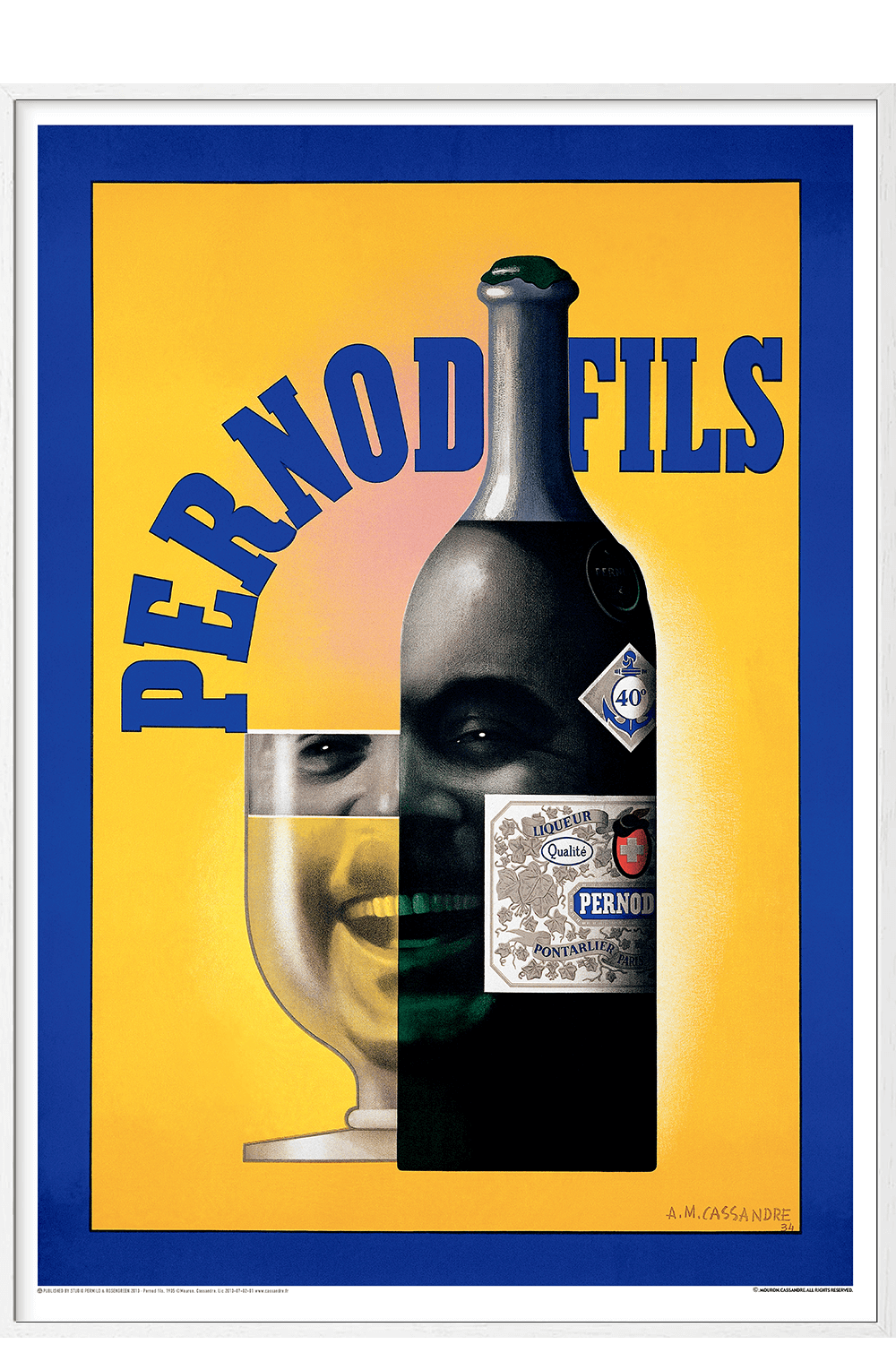 Cassandre, 1935 - Pernod fils - Posters - Permild & Rosengreen