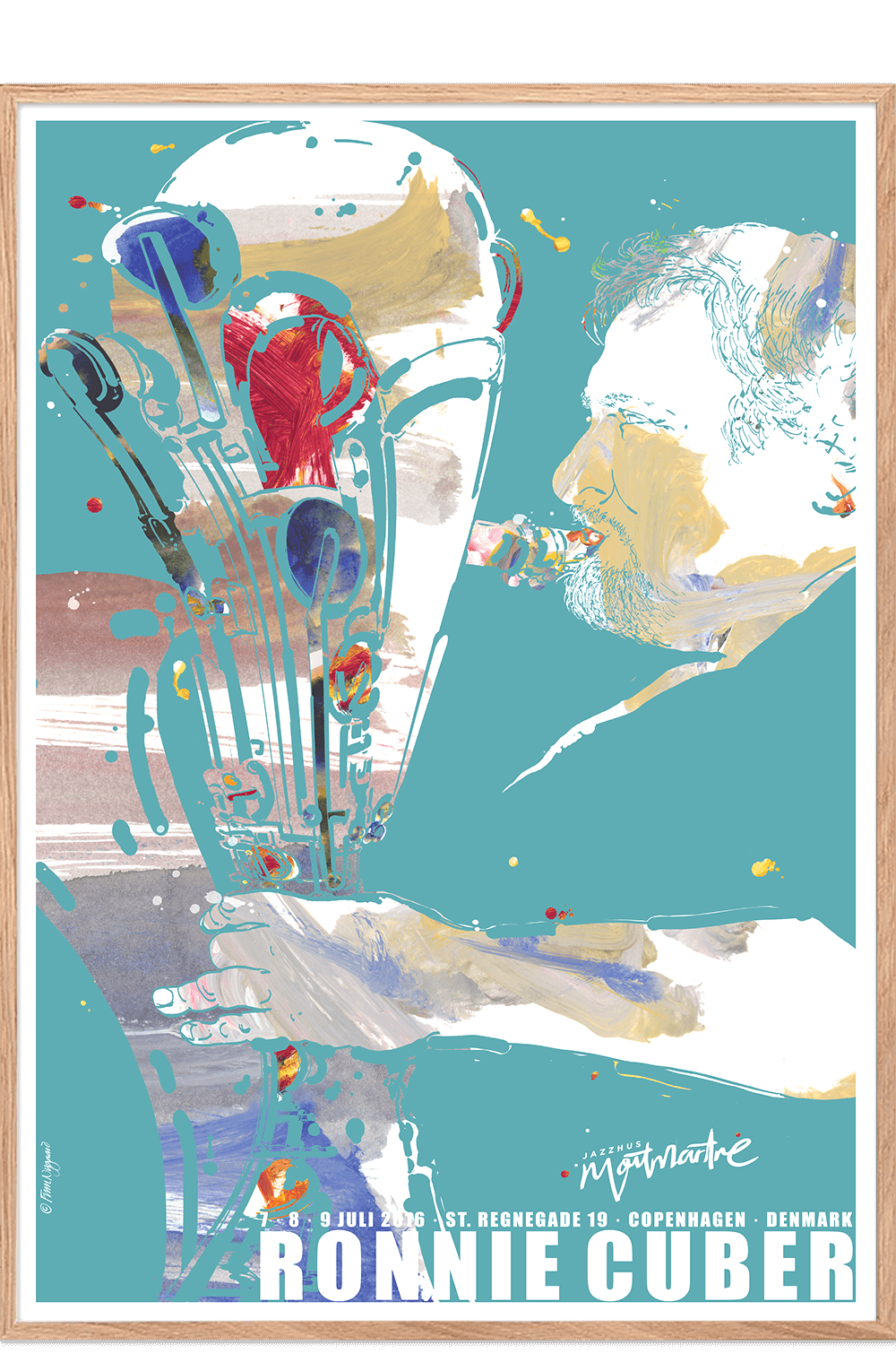 Ronnie Cuber - Poster - Permild & Rosengreen