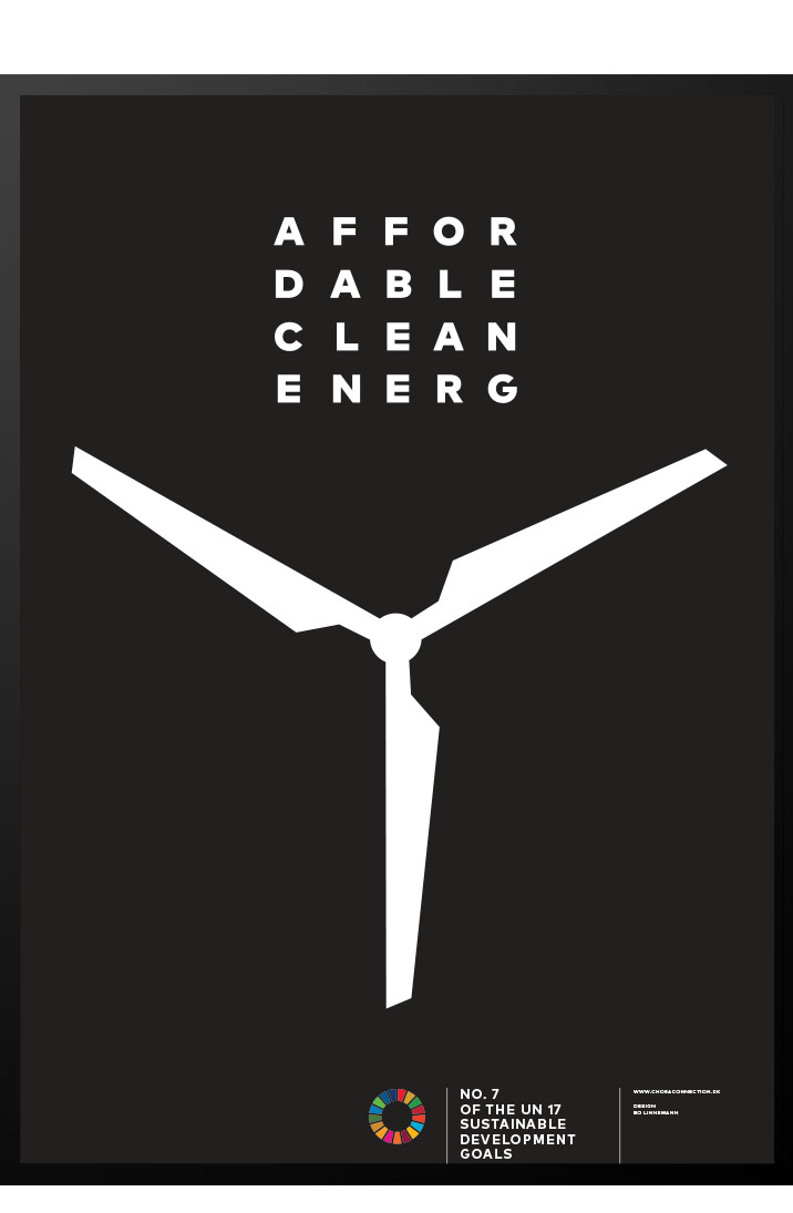 The Global Goals no. 7 | Decorate with the UN posters